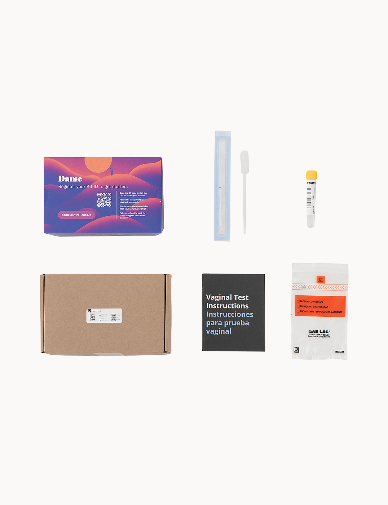 Gonorrhea & Chlamydia STI Kit - 1 Site – Dame Products